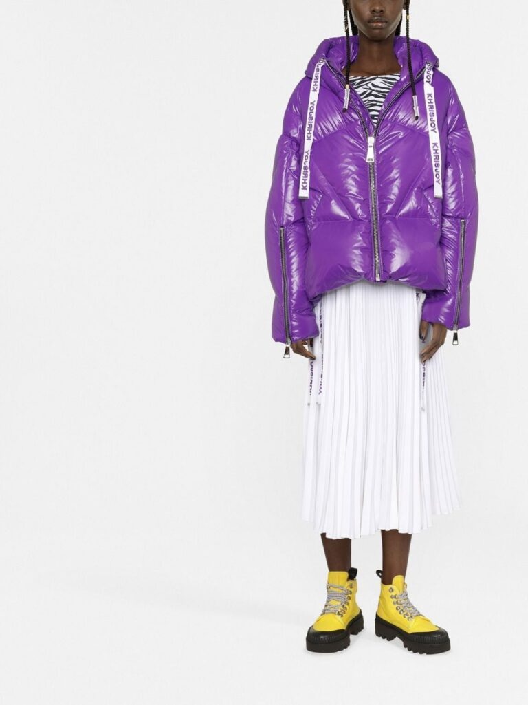 ICONIC SHINY PUFFER COAT - Helga Design